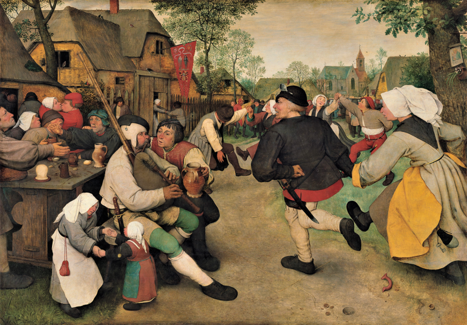 DANZA DI CONTADINI - Pieter Bruegel il Vecchio - Blog di pociopocio